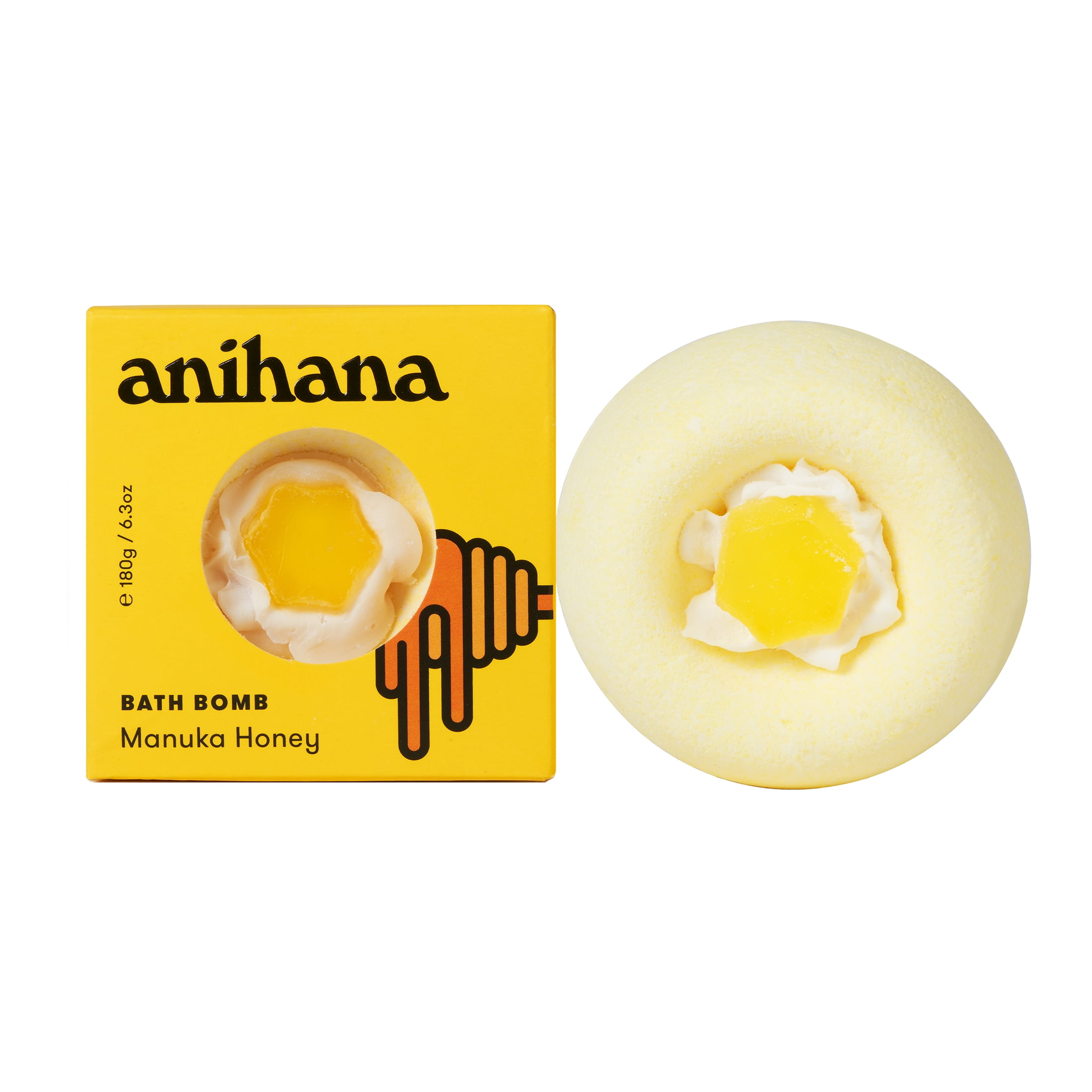 Anihana Hydrating Bath Bomb, Mānuka Honey, 6.3oz - Walmart.com