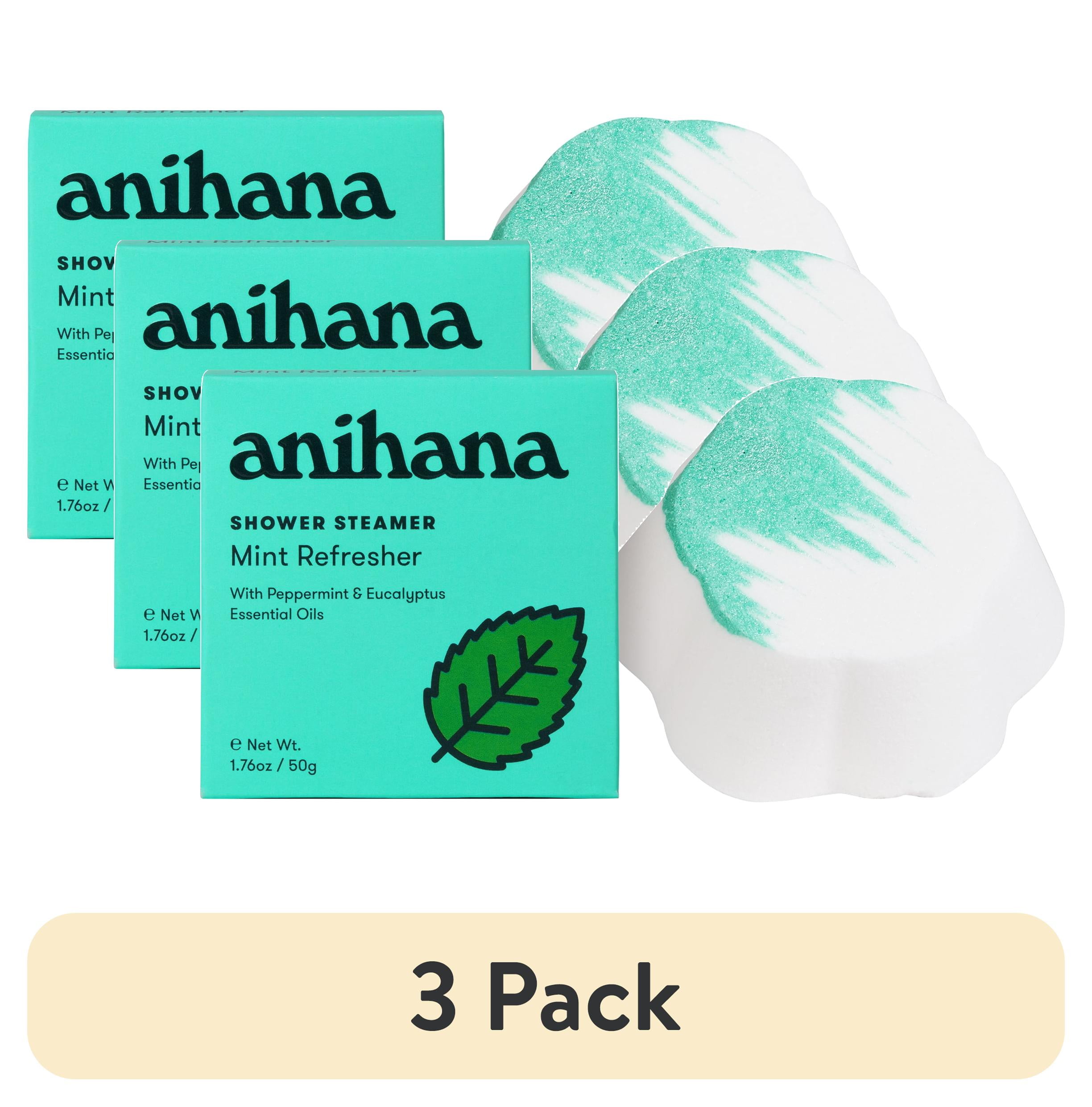 (3 pack) Anihana Shower Steamer Mint Refresher with Peppermint ...