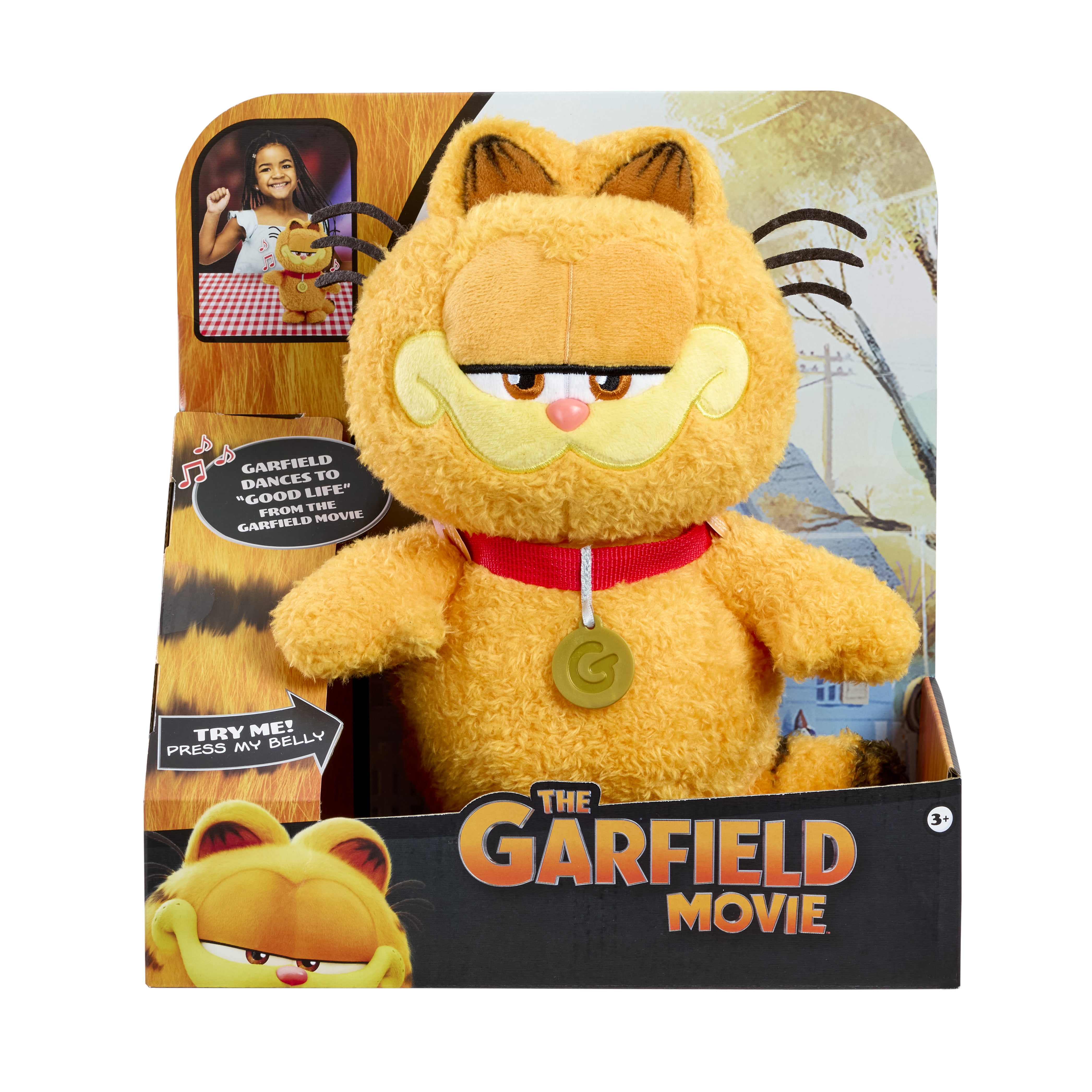 Goliath Animagic Garfield 10" Dancing Plush with Music - Walmart.com