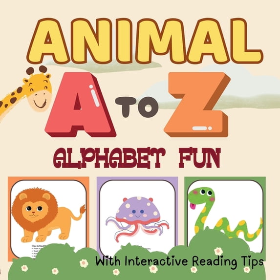 Animal A to Z Alphabet Fun: An Engaging ABC Book for Kids with with ...