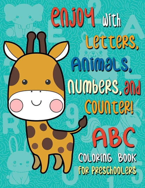 Animal ABC Coloring Book: ABC Coloring Books for Preschoolers: Big ...