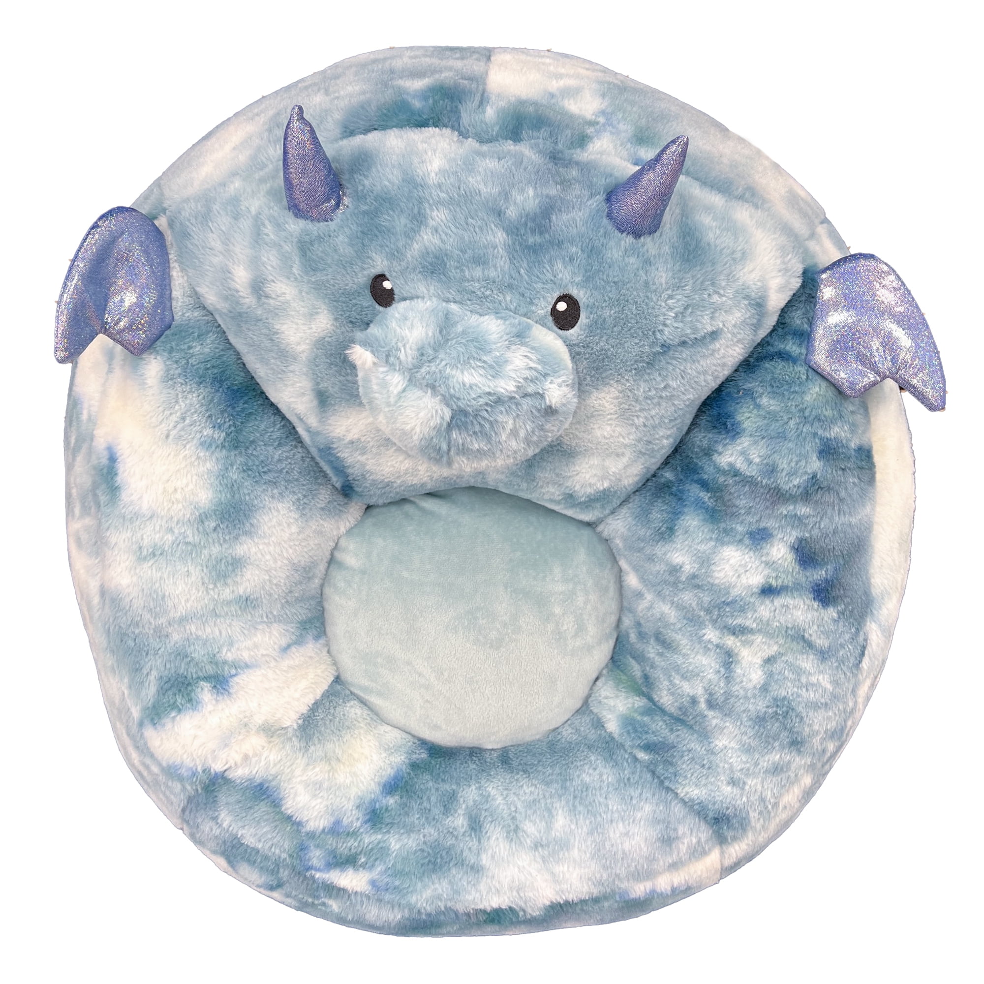Animal Adventure 26"W Dragon Cozy Seats, Tie Dye Blue, 3+ - Walmart.com