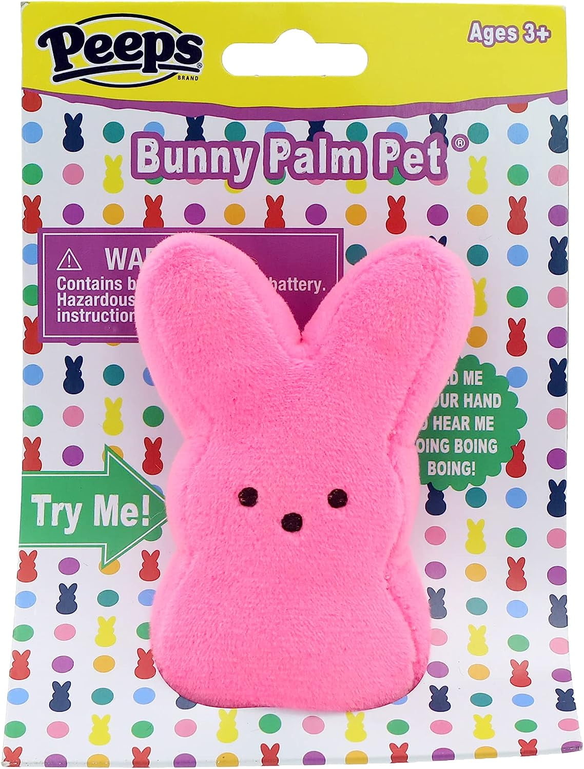 Animal Adventure - Peeps - 4” Collectible Palm Pet Bunny Animated Plush ...