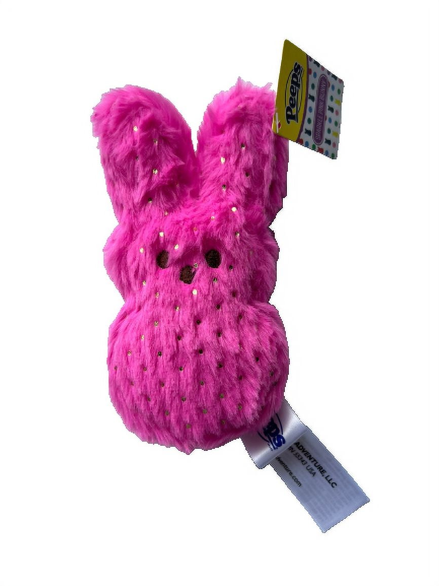 Animal Adventure Peeps Sparkle Plush Easter Bunny - Sparkle Pink ...
