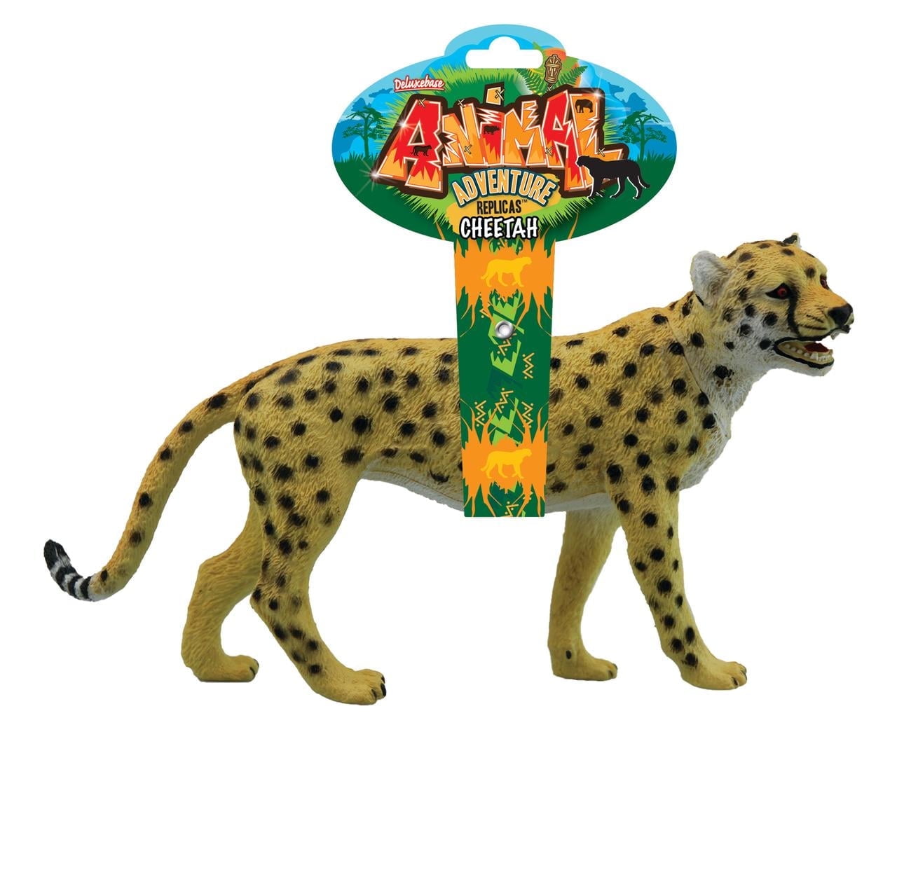 Deluxebase Animal Adventure Replica - Hand Painted Cheetah Figure ...