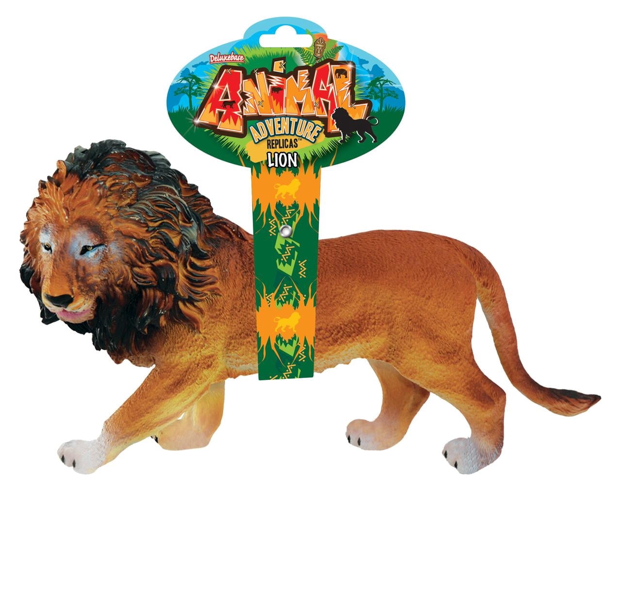 Animal Adventure Replicas - Lion by Deluxebase. Realistic Hand-Painted ...