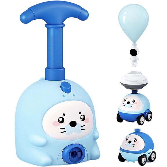 Animal Air Powered Balloon Car Toy,Air Powered Balloons Cars Launcher ...