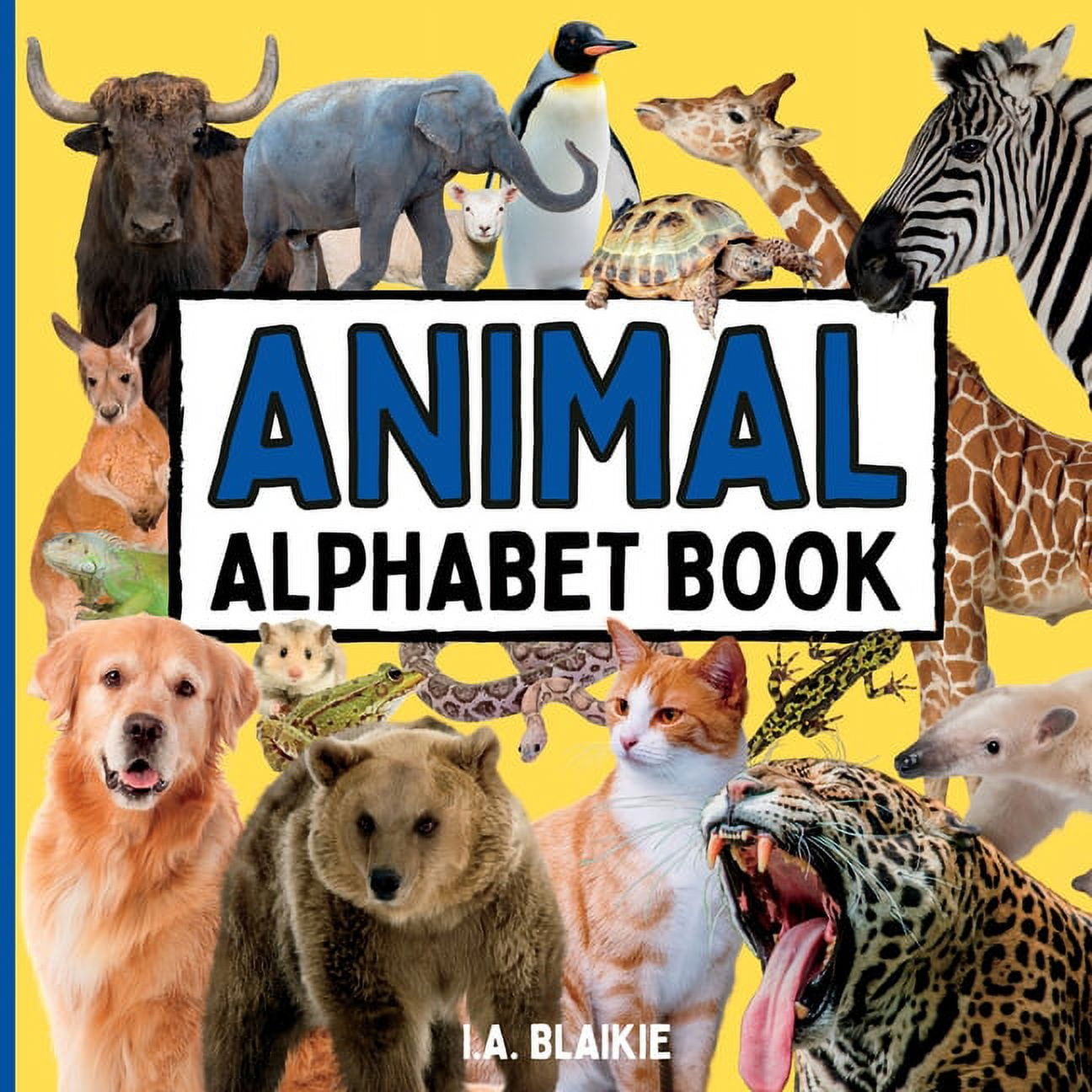 Animal Alphabet Book: Animal ABC Book for Toddlers 2-5 Years in the ...