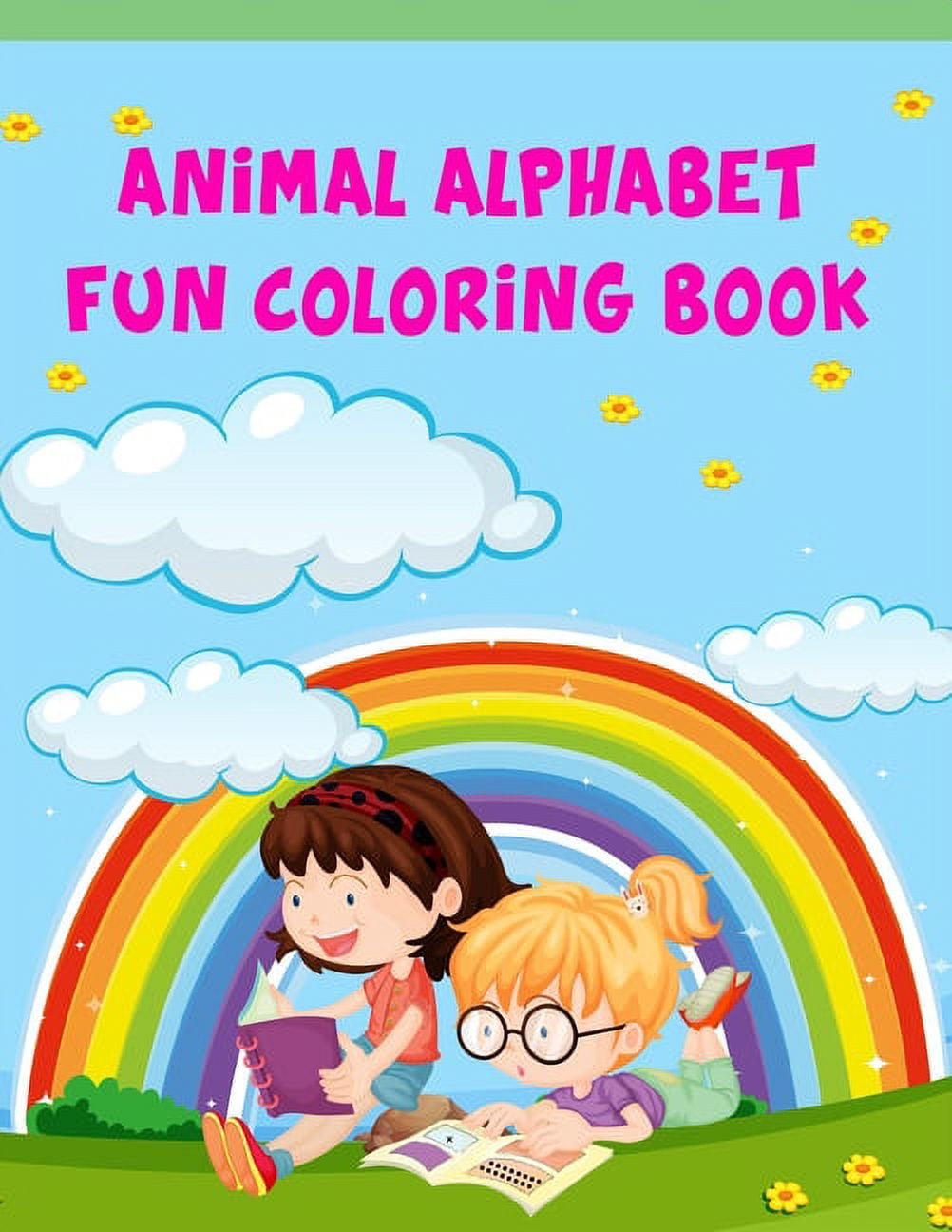Animal Alphabet Fun Coloring Book : Animal Alphabet Fun Coloring Book ...