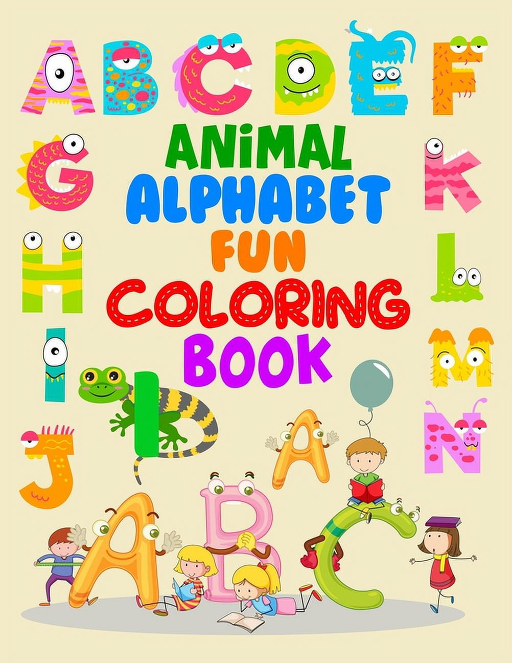 Animal Alphabet Fun Coloring Book : Animal Alphabet Fun Coloring Book ...