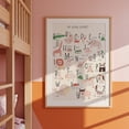 Animal Alphabet Nursery Hand Illustrated ABCs Unframed Paper Print ...