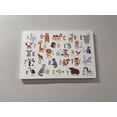 Animal Alphabet Print, Educational Nursery Wall Art, Unframed Paper ...