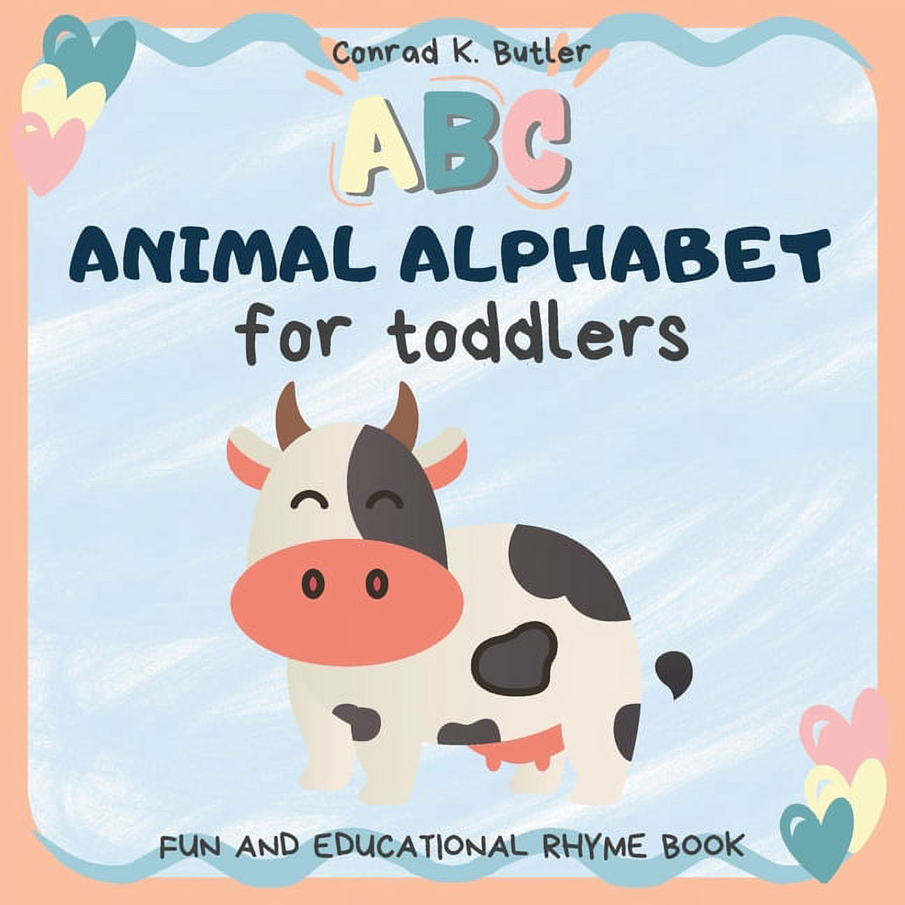 Animal Alphabet for Toddlers: ABC rhyming book for kids to learn ...