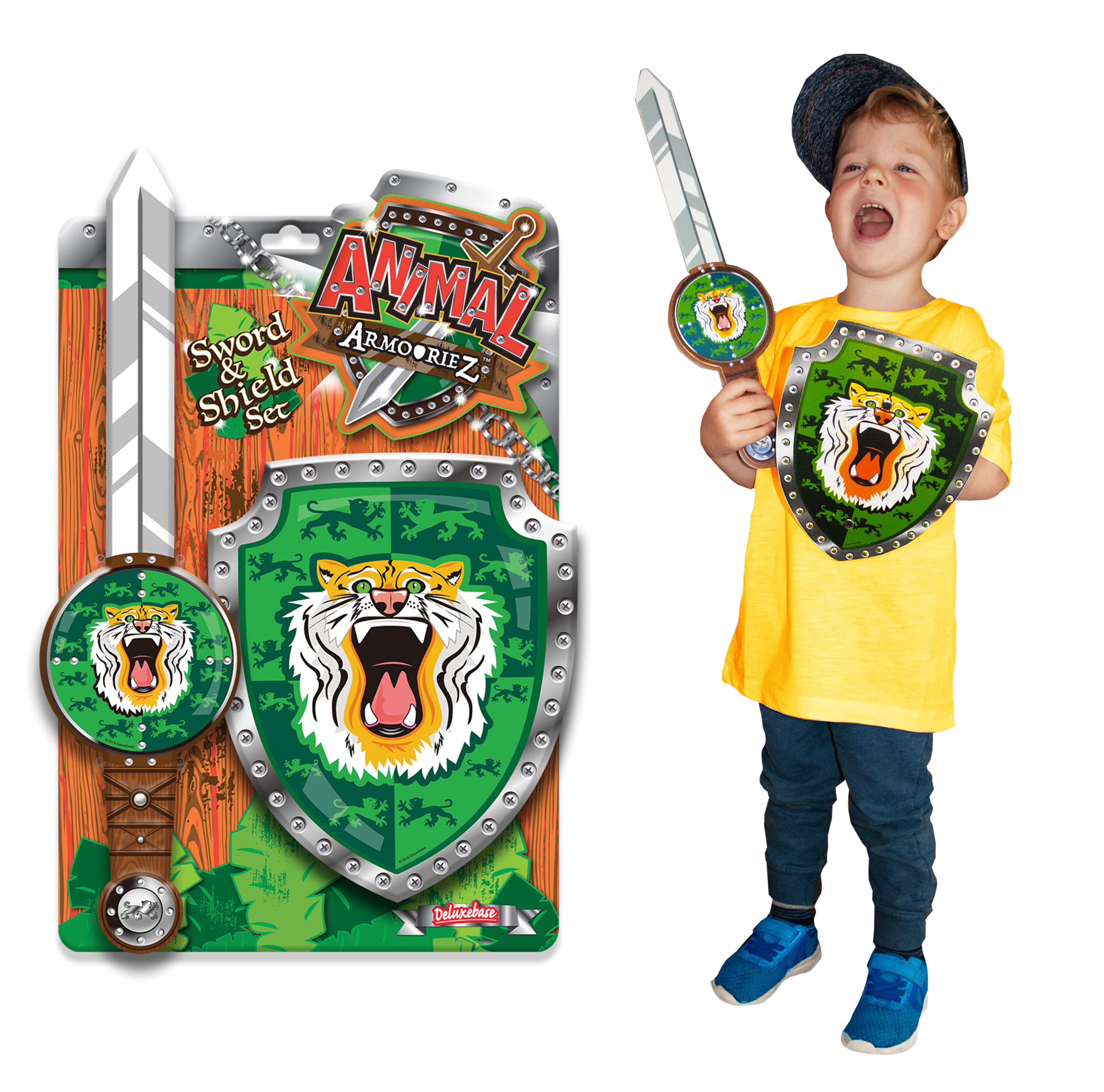Animal Armouriez - Tiger from Deluxebase. Safari Foam Toy Sword and ...