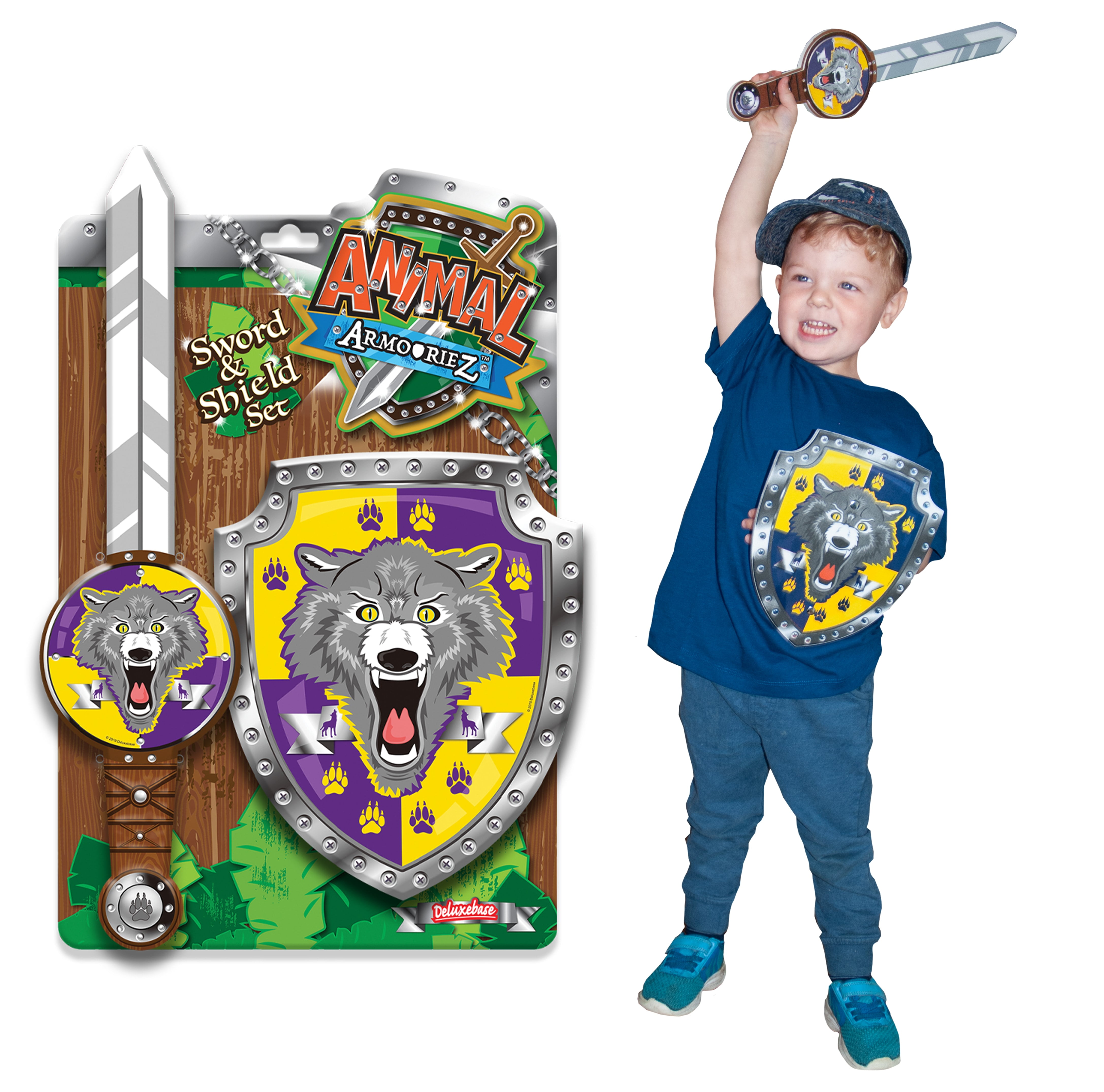 Animal Armouriez - Wolf from Deluxebase. Wolf Foam Toy Sword and Shield ...