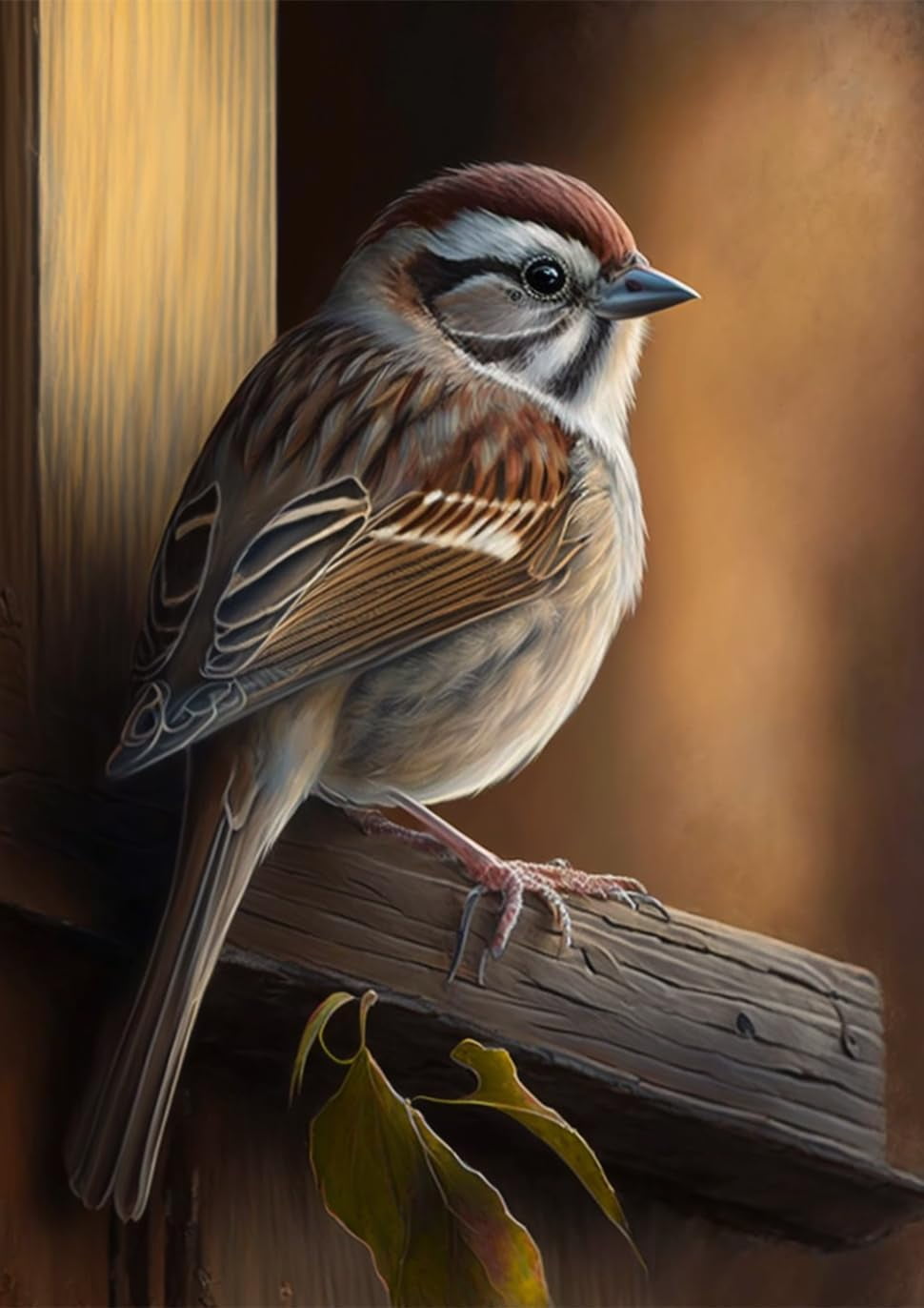 Animal Art Jigsaw Puzzle ,Sparrow Puzzles for Adults, Unique Difficult ...