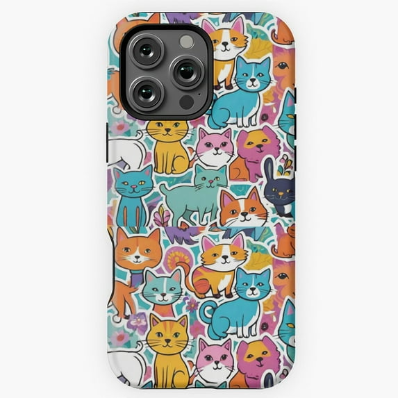 Animal Art Wildlife Illustration Pattern Phone Case Compatible iPhone ...