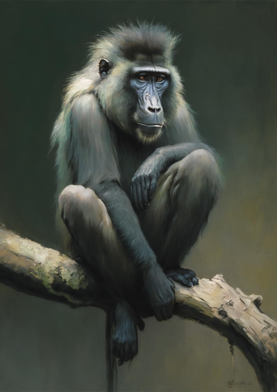 Animal Baboon Puzzles for Adults 1000 Pieces, Impossible Hard Difficult ...