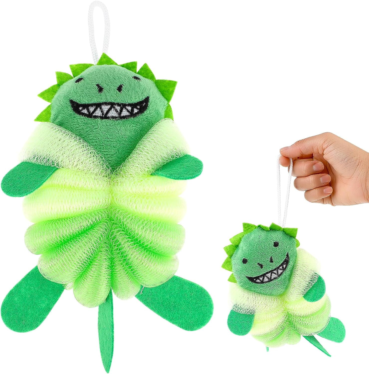 Animal Bath Loofahs, Kids Loofah Bath Pouf Exfoliating Bath Sponge Body ...