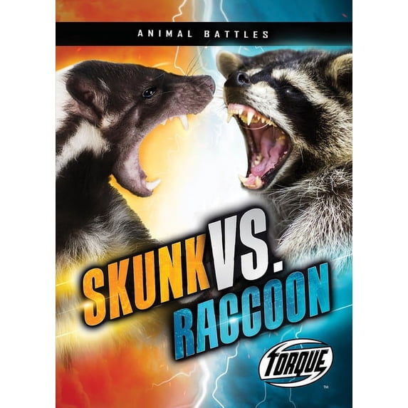 Animal Battles Skunk vs. Raccoon, (Paperback) - Walmart.com