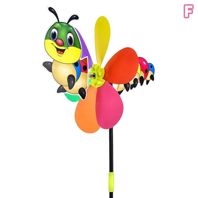 Animal Bee Six Colors Three-dimensional Windmill Cartoon Children Toys ...