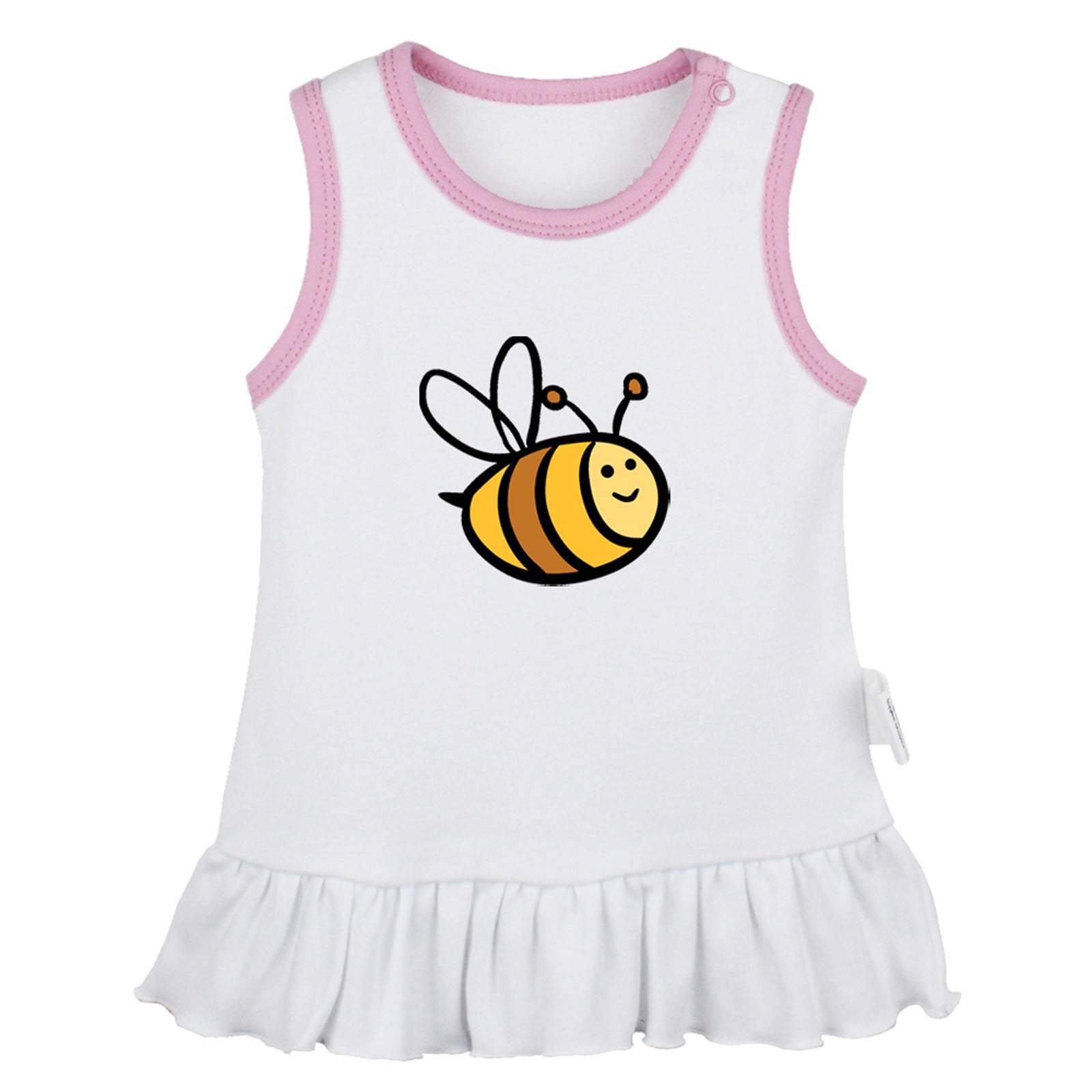 Animal Bee Sweet Pattern Dresses For Baby, Newborn Babies Skirts ...