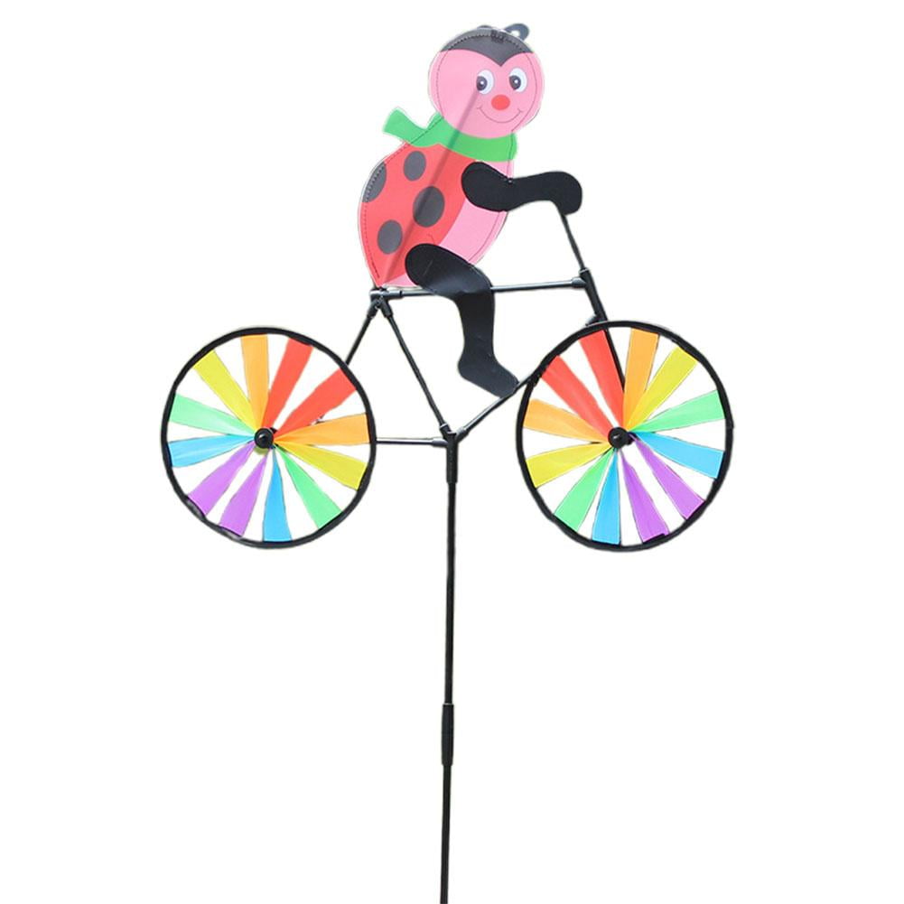Animal Bicycle Wind Spinners, Cute Animal Sculpture Bicycle Spinner ...