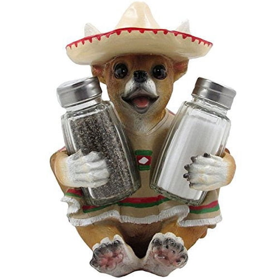 Chihuahua Salt Pepper Shakers
