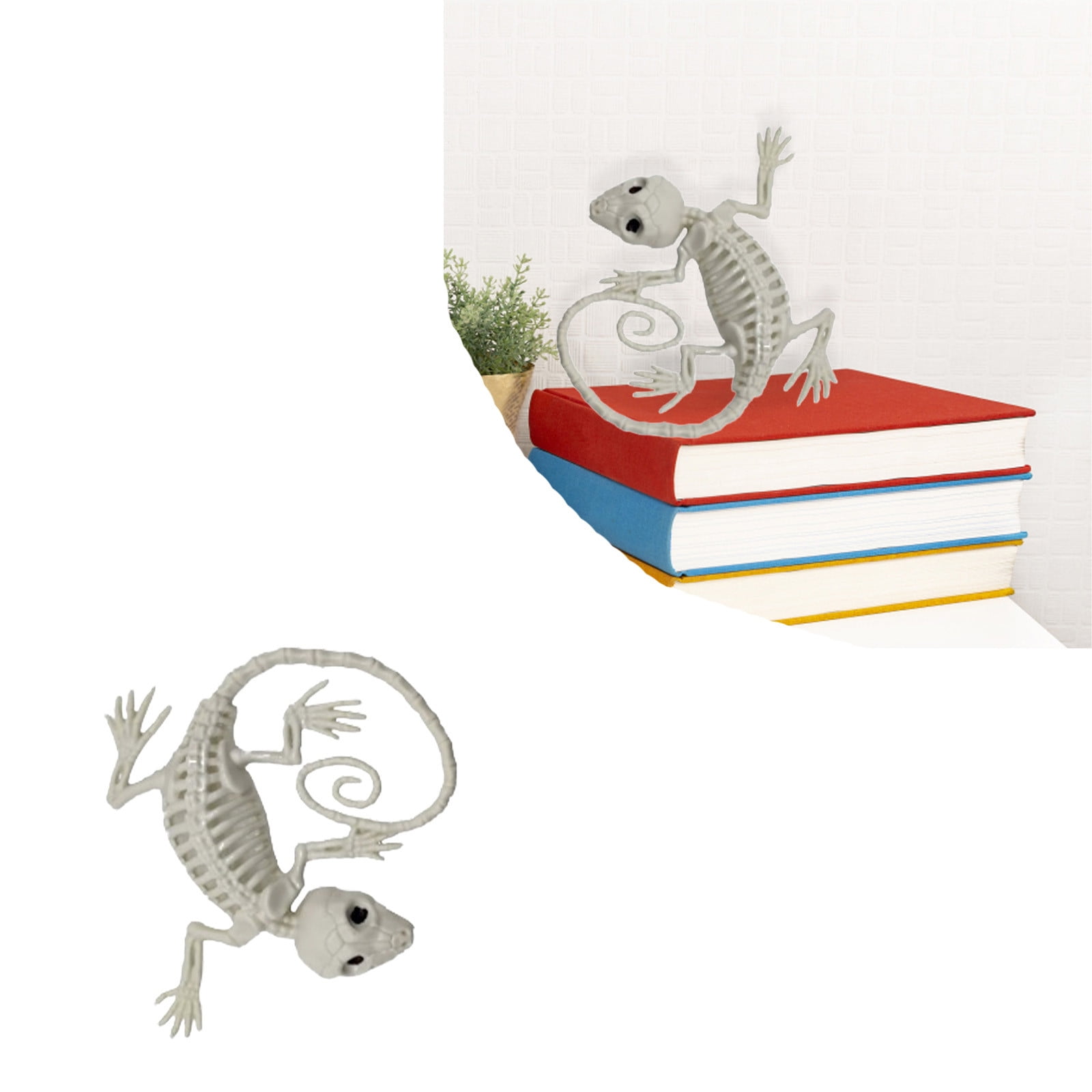 Animal Bone Skeleton Halloween Decorations Gecko Desktop Ornament ...
