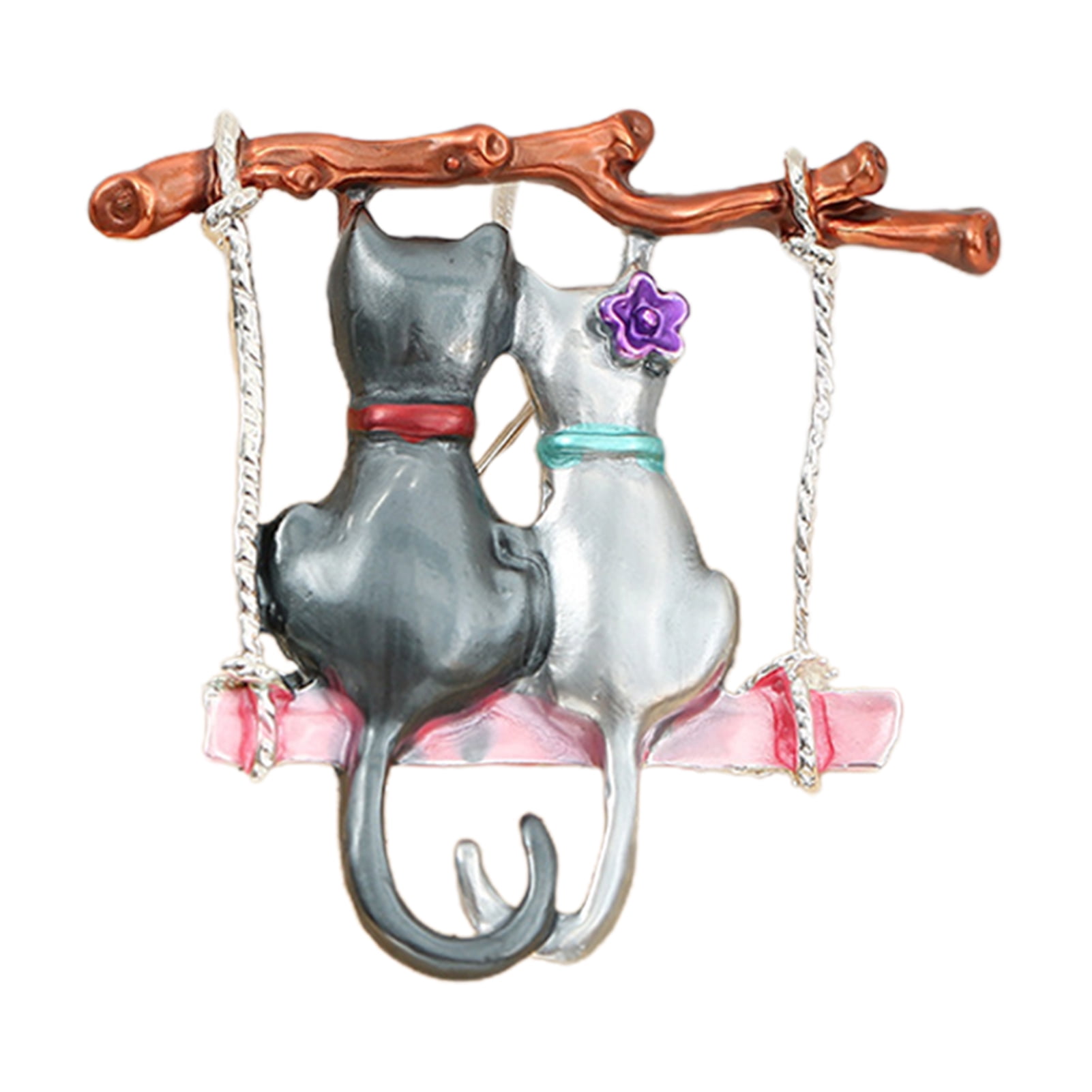 Animal Brooches and Pins, Alloy Enamel Brooches Jewelry, Retro Fashion ...