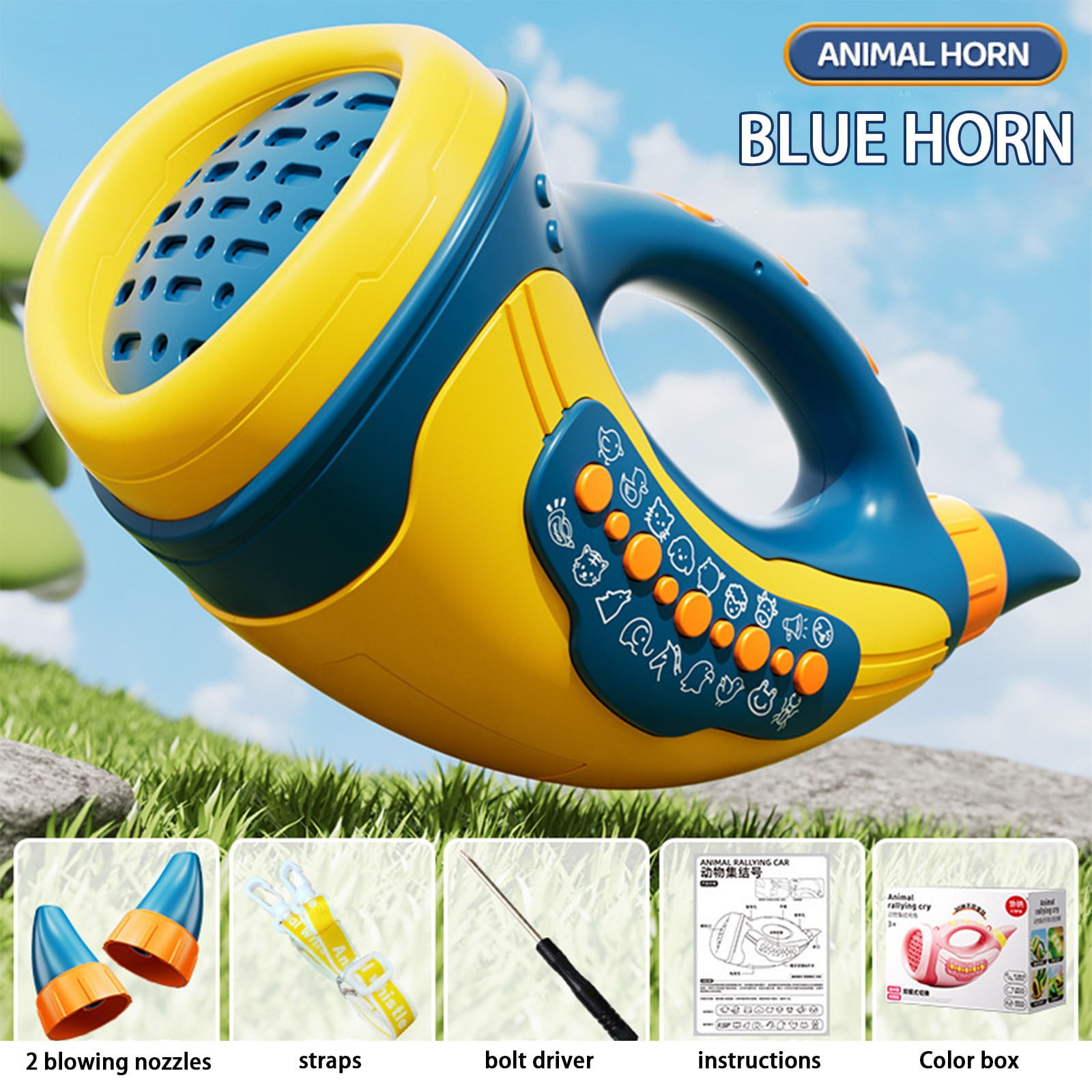 Animal Caller Toys for Toddlers Kids Ages 3-8, Interactive Hunting Toys ...