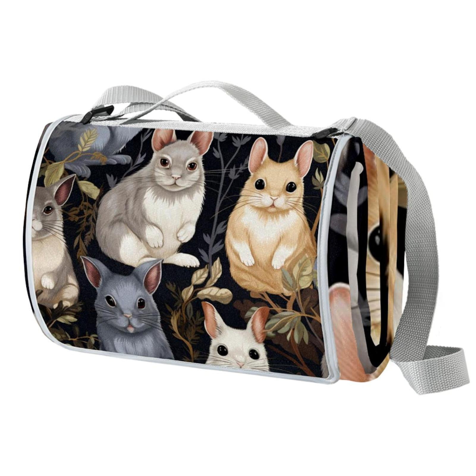 Animal Canvas Picnic Mat Waterproof and Portable for Outdoor Activities ...