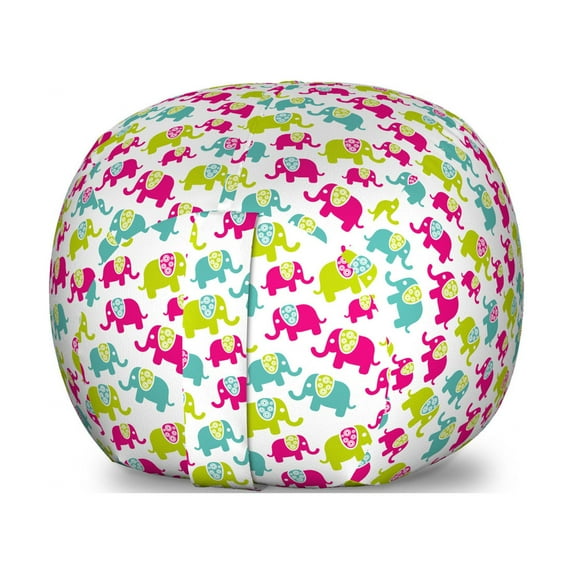 Animal Cartoon Storage Toy Bag Chair, s with Ornaments Joyous Friendly ...