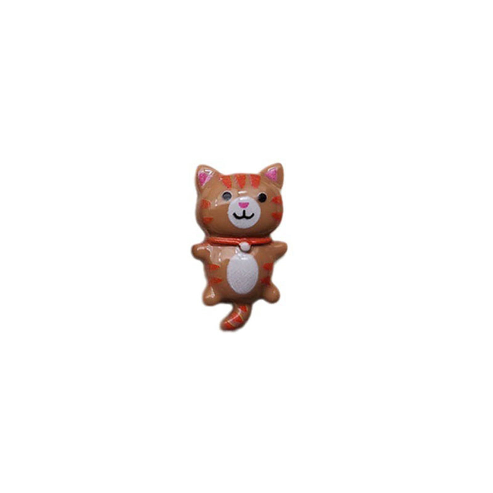 Animal Cat Resin Flatback Pendants 20pcs, Cute Cartoon Cabochons for ...