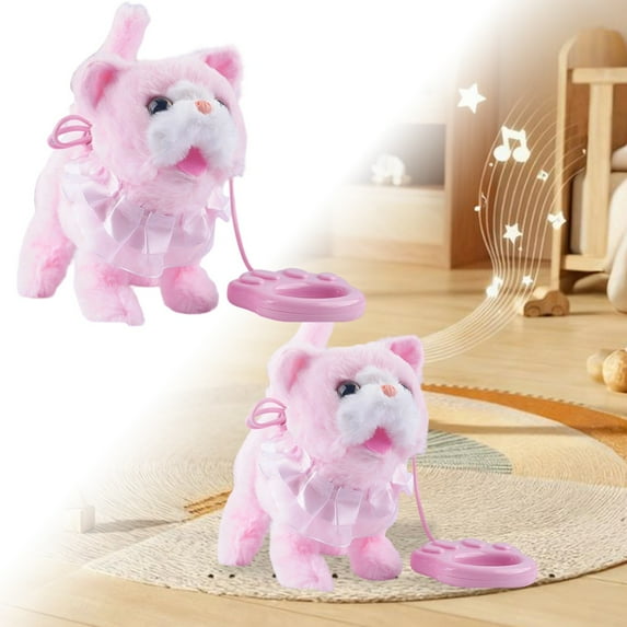 Animal Cat That Can Meow Walk and Imitate Sounds. Children's ...