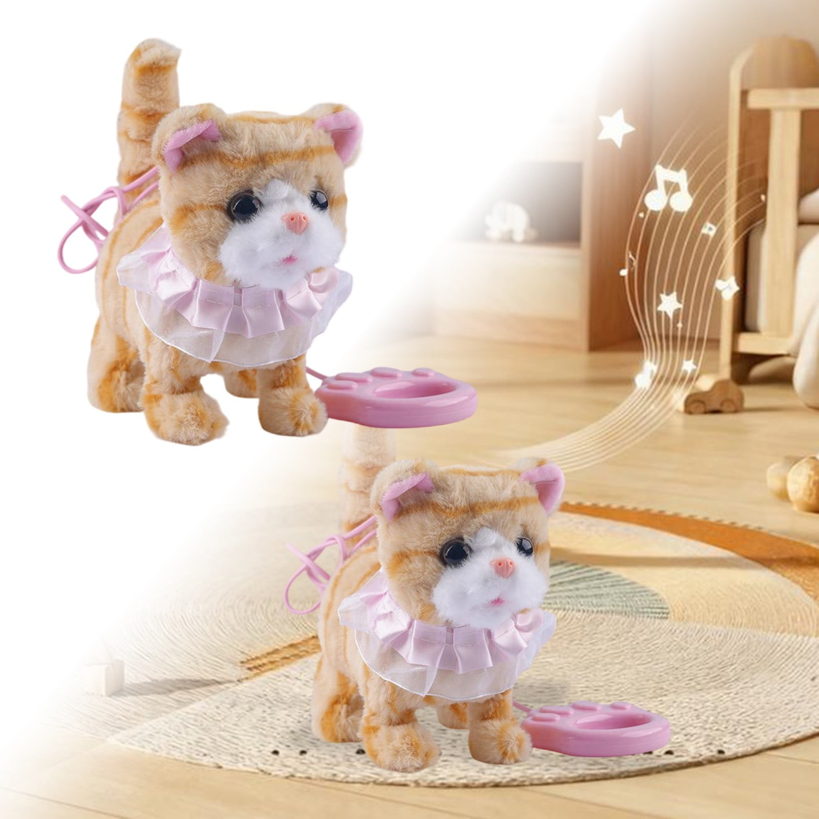 Animal Cat That Can Meow Walk and Imitate Sounds. Children's ...