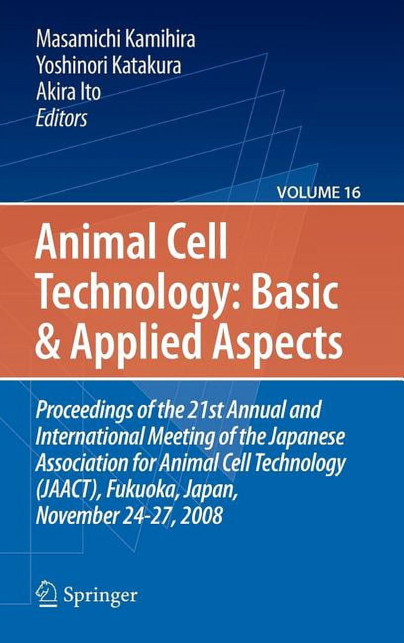 Animal Cell Technology: Basic & Applied Animal Cell Technology: Basic ...
