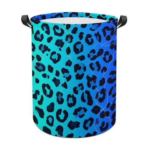 Animal Cheetah PrintLaundry Basket Collapsible Clothing Hamper Toys ...