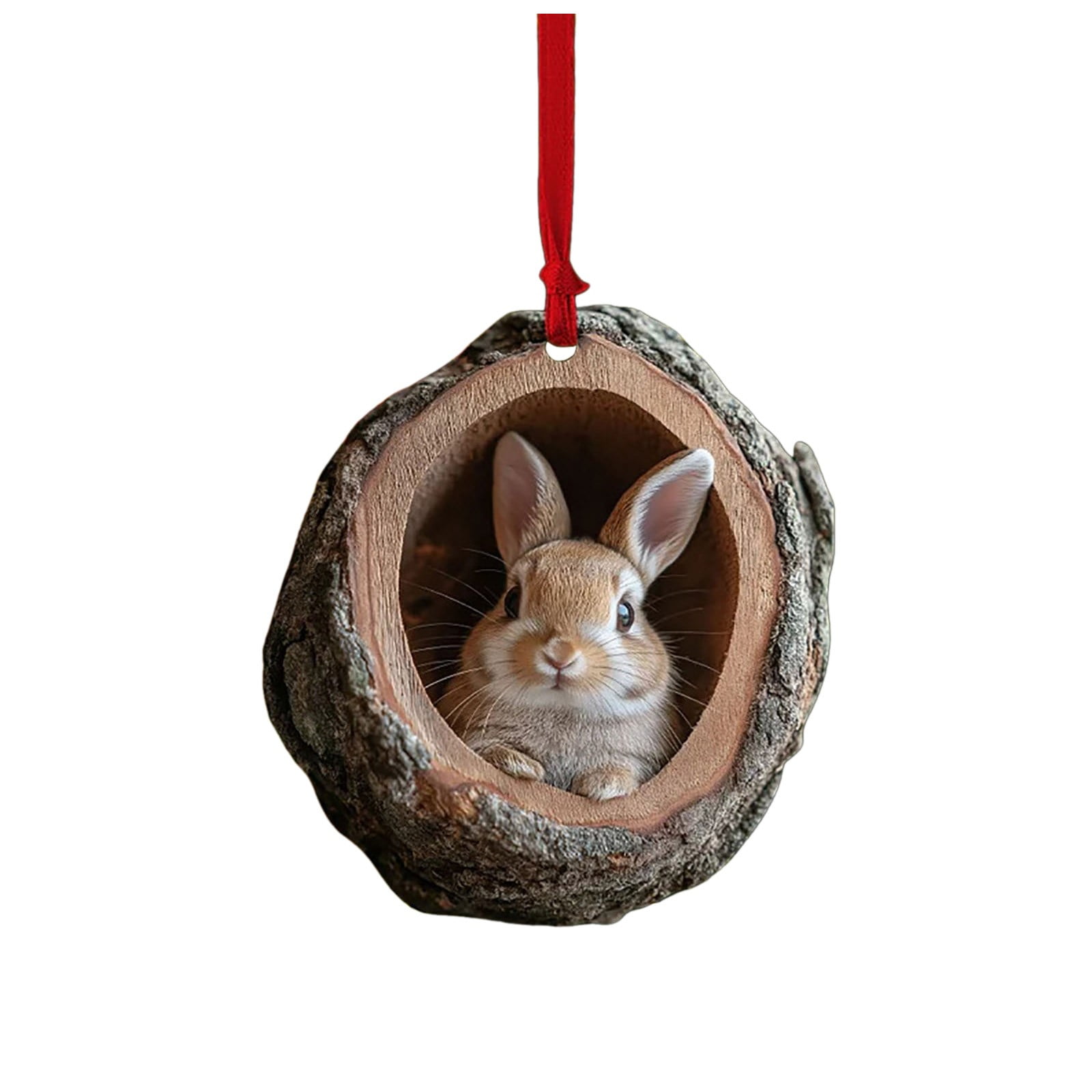 Animals Christmas Ornaments, Christmas Tree Animals Print 2D Acrylic ...