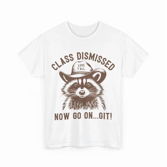 Animal Class Dismissed Now Go On Git Fun Last Day Of School T-Shirt ...