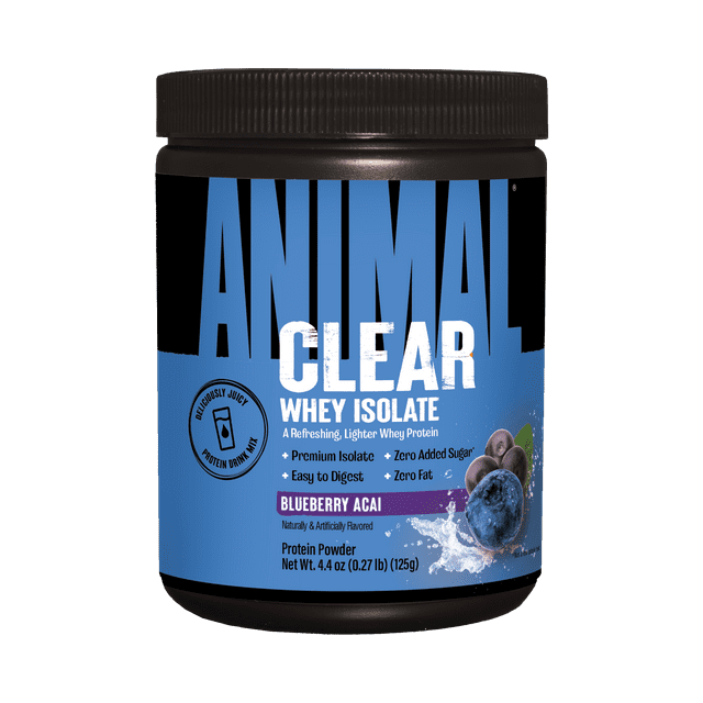 Animal Clear Whey Protein Isolate - Walmart.com