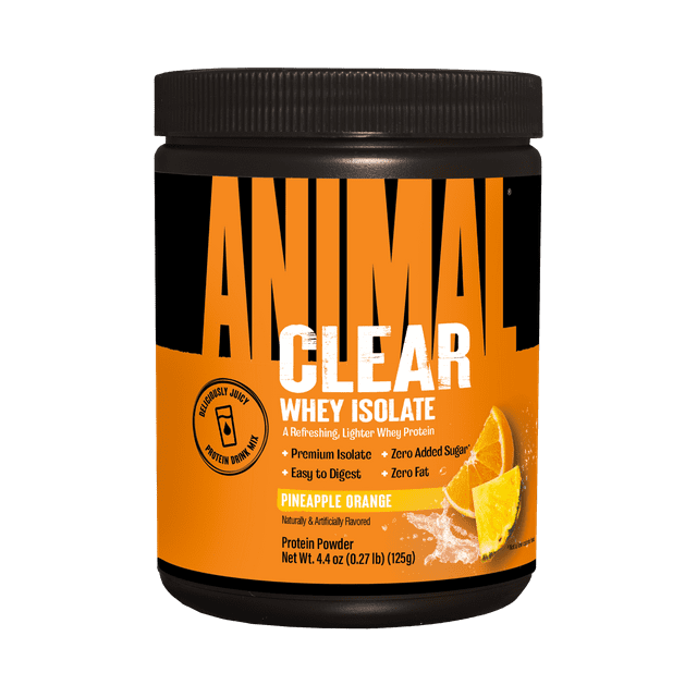Animal Clear Whey Protein Isolate - Walmart.com