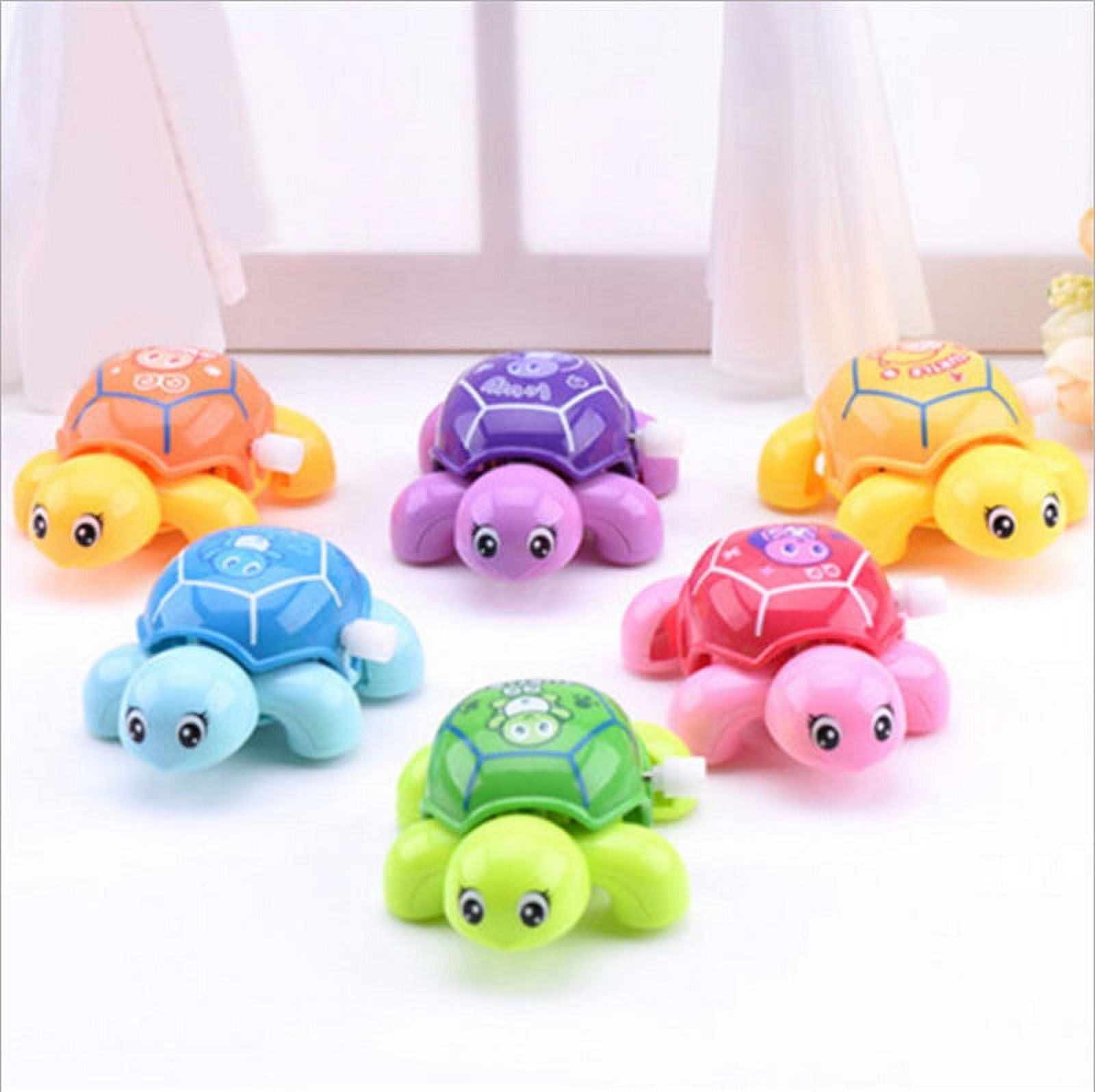 Animal Clockwork Tortoise Baby Turtles Toys Infant Crawling Wind Up Toy ...