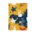 Animal Color Toys Rabbit Stars Garden Flag Double Sided 12 x 18/28 x 40 ...