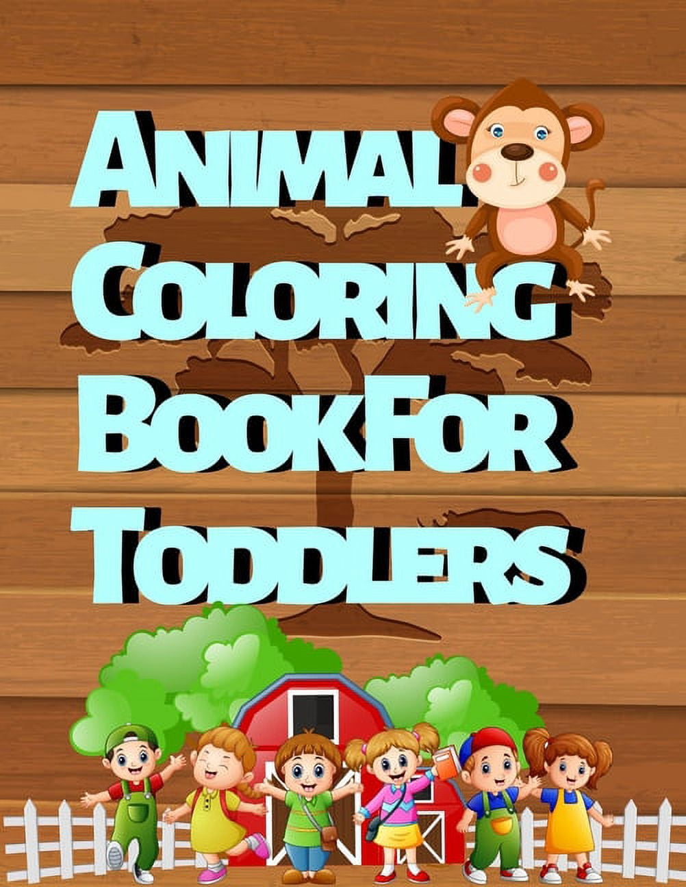 Animal Coloring Book For Toddlers: I Am Confident Brave And Beautiful ...