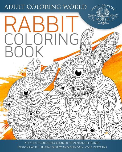 Rabbit Coloring Book - Walmart.com