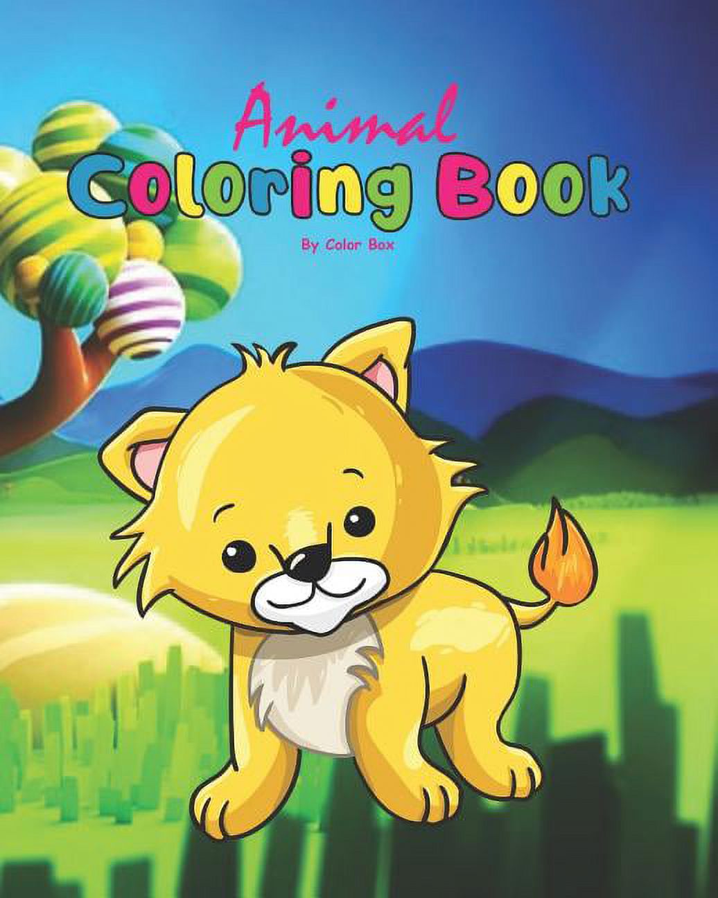 Animal Coloring Books: Animal Coloring Book: Coloring Books for Kids ...
