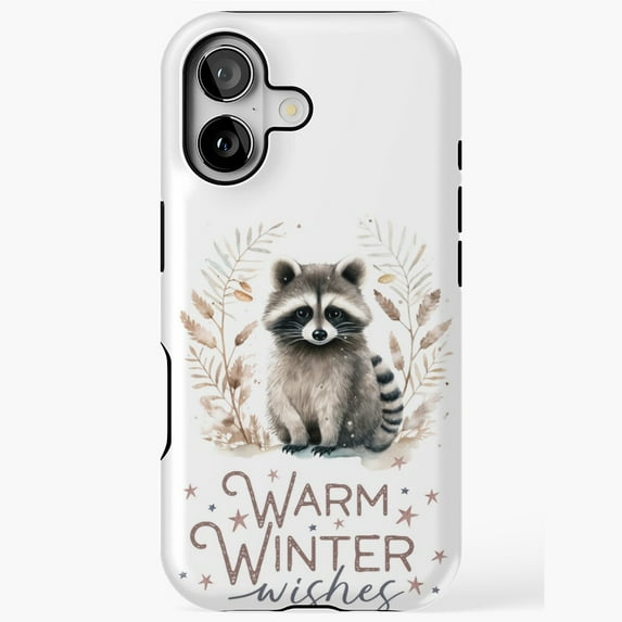Animal Cozy Forest Fairytale Winter Holiday Art for iPhone 17 to 11 Pro ...