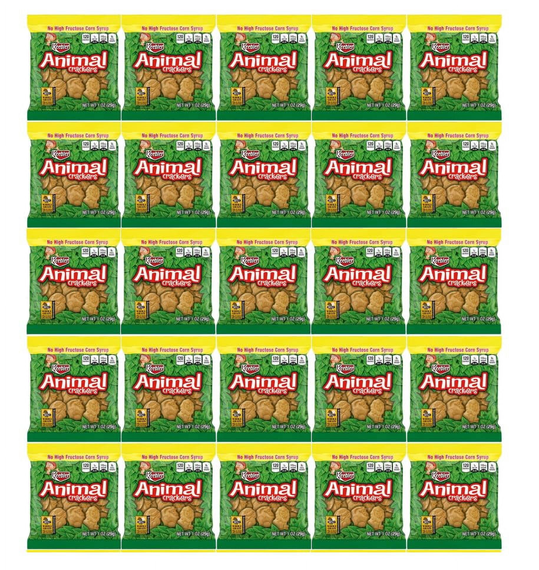Animal Crackers, individual bags, KEF28 Variety Crackers Snack Bulk ...
