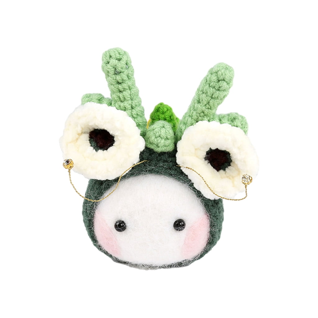 Animal Crochet Kits for Beginners DIY Crochet Starter with Yarn Crochet ...